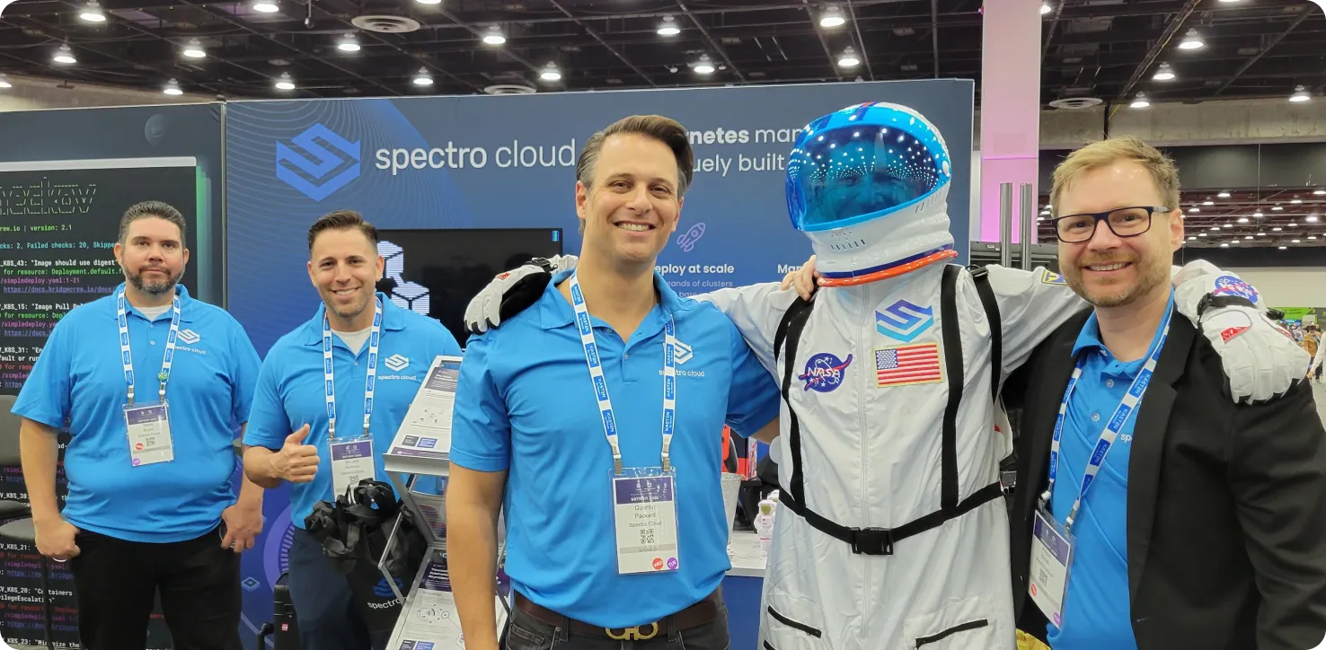 Follow our events and know where to find us -Spectro Cloud